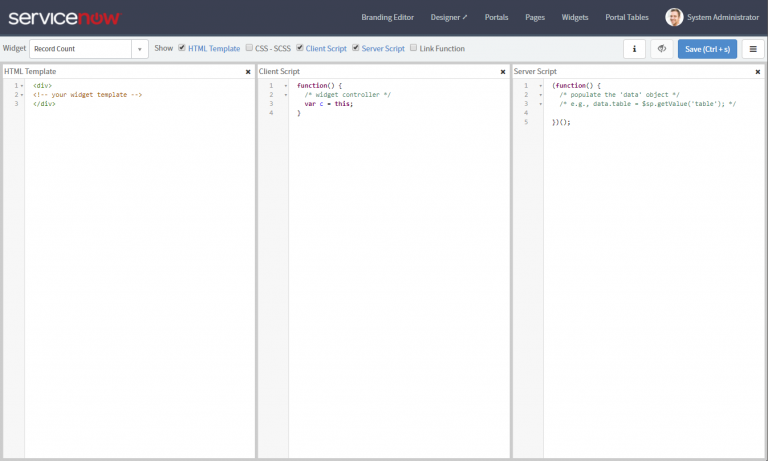 Creating a simple 'Record Count' Service Portal Widget | Callum's ...
